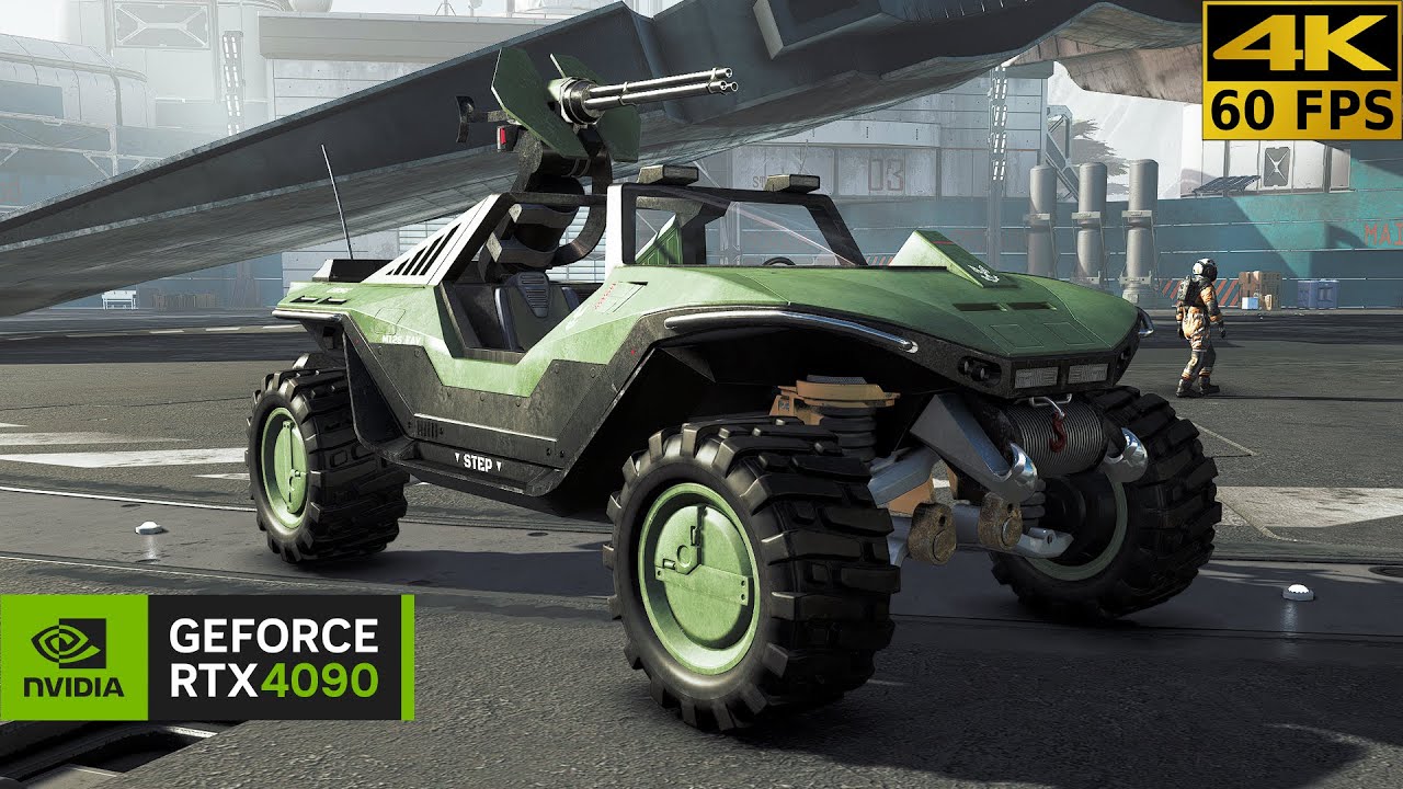 [4K] Starfield Ultra Realistic Graphic Car Mods | M12S Warthog (standalone) | RTX 4090 - YouTube