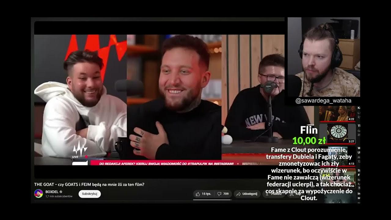 Reakcja Wardegi na nowy film Boxdela : THE GOAT - czy GOATS i FEJM będą ...