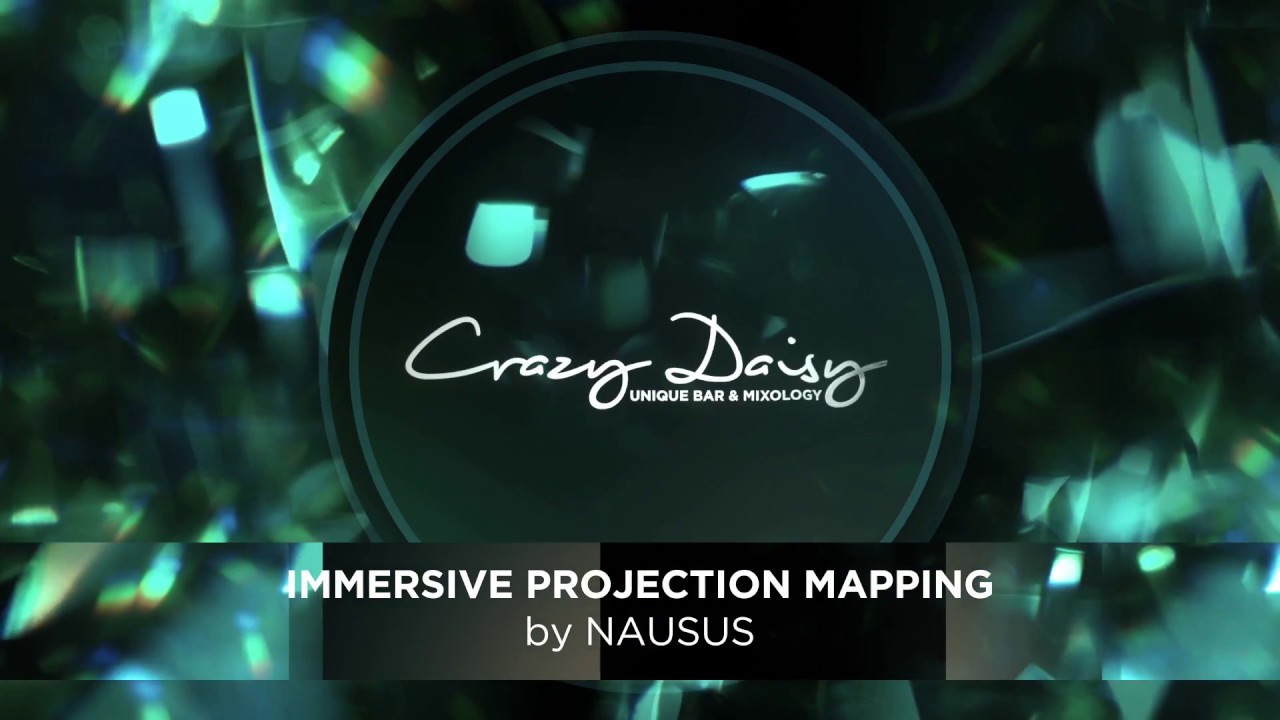Crazy Daisy - immersive projection mapping (by NAUSUS) - YouTube