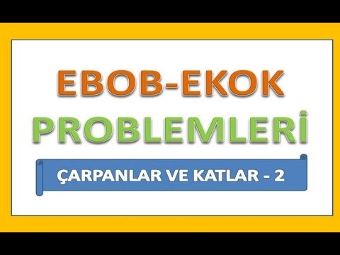 8 SINIF Matematik | OBEB-OKEK Problemleri