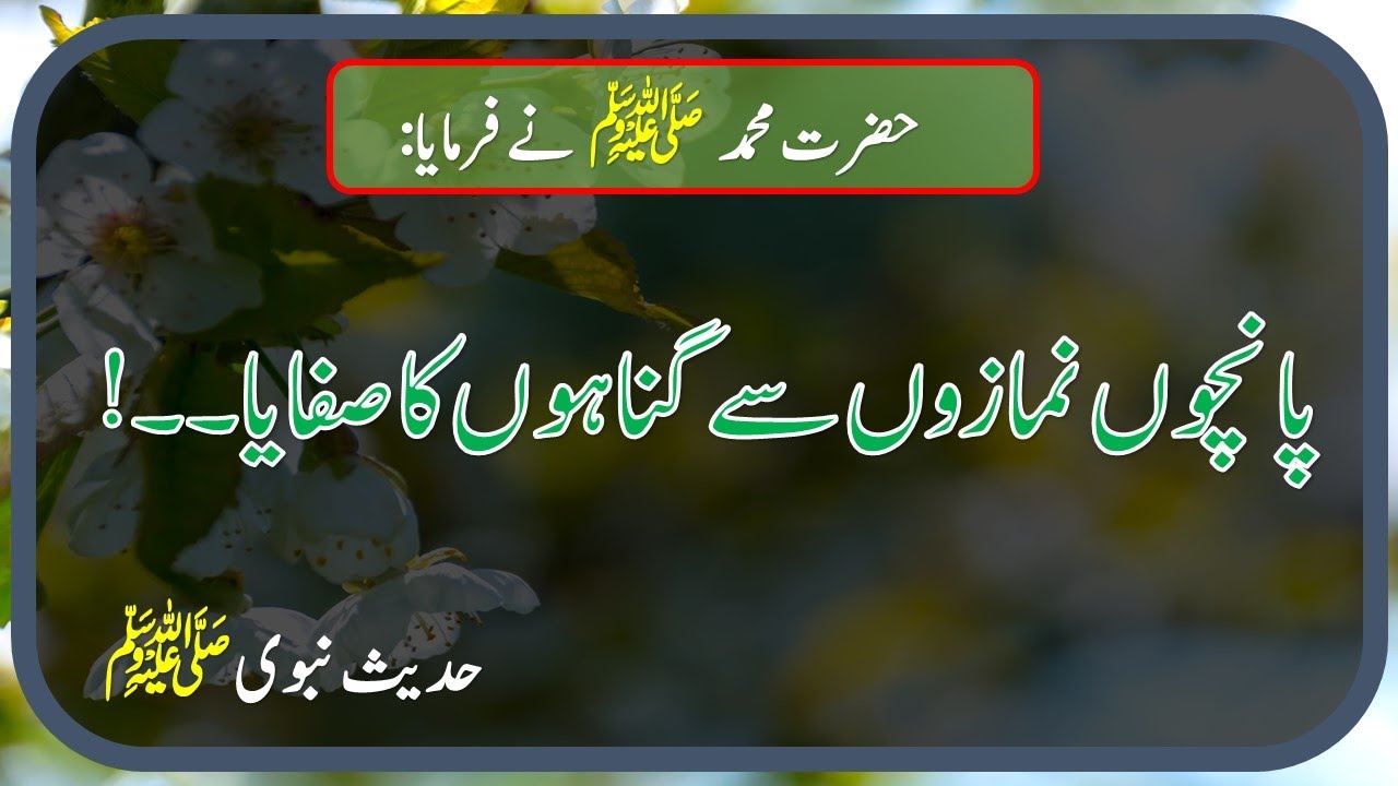 Hamara Islam | Hadees e nabvi | Nabi ki baatein | Deen ki baatein ...