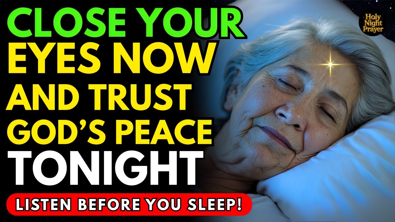 GOD WILL TURN YOUR TEARS TO JOY TONIGHT! TRUST HIS HAND | Prayer for ...