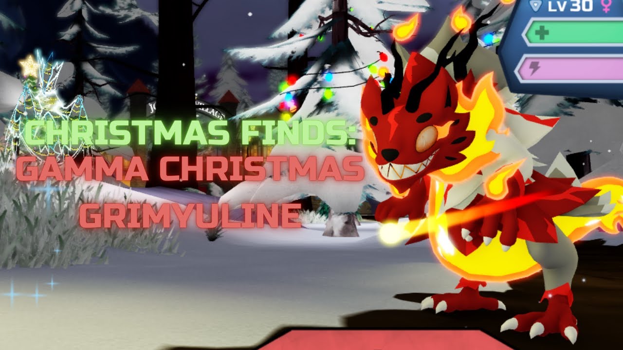 CHRISTMAS FINDS: Gamma Christmas Grimyuline (Burning Yule) | Loomian ...