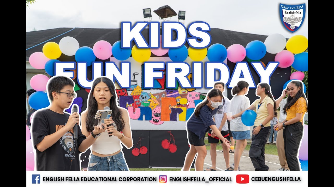 [EnglishFella] Kids Fun Friday | Learning Through Play & Laughter - YouTube