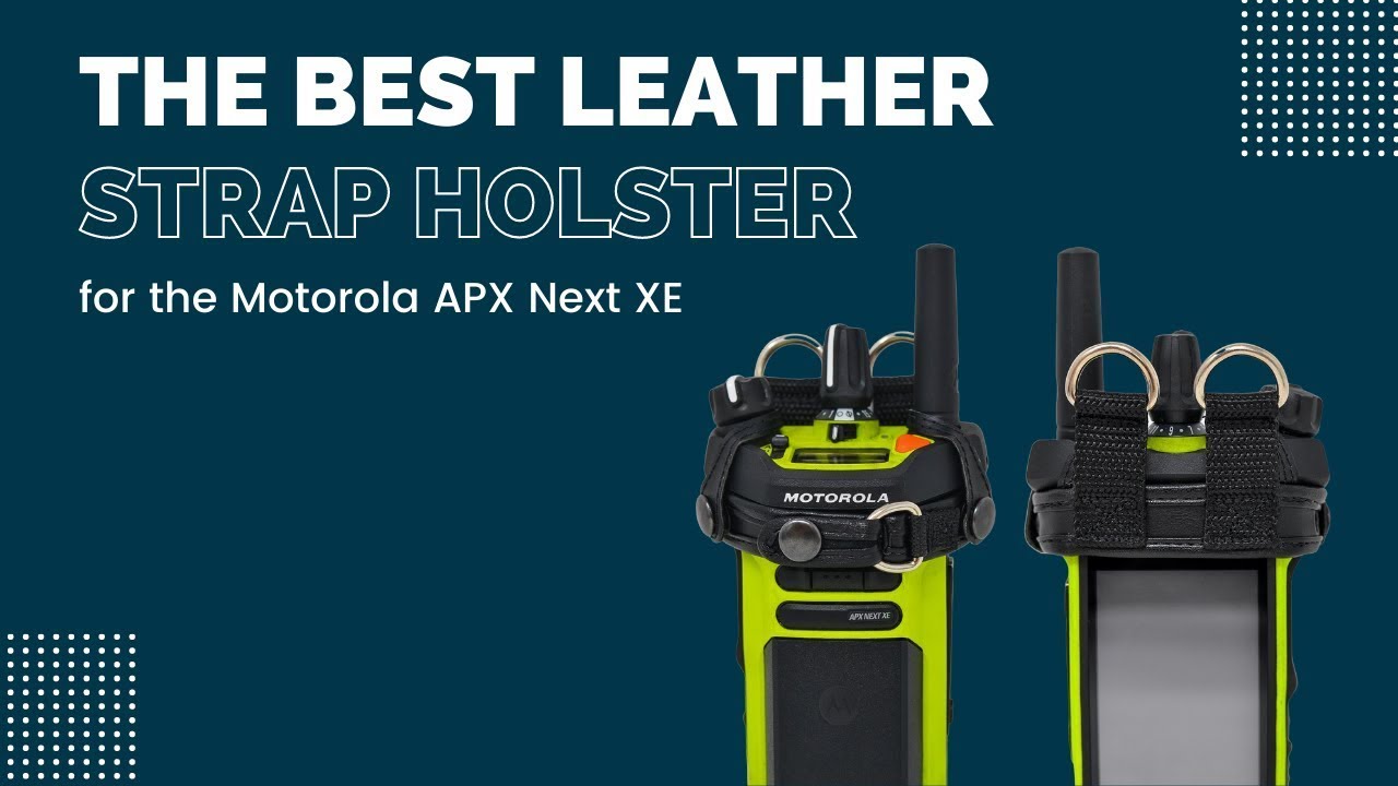 Motorola APX Next XE Strap Harness by Turtleback Case - YouTube