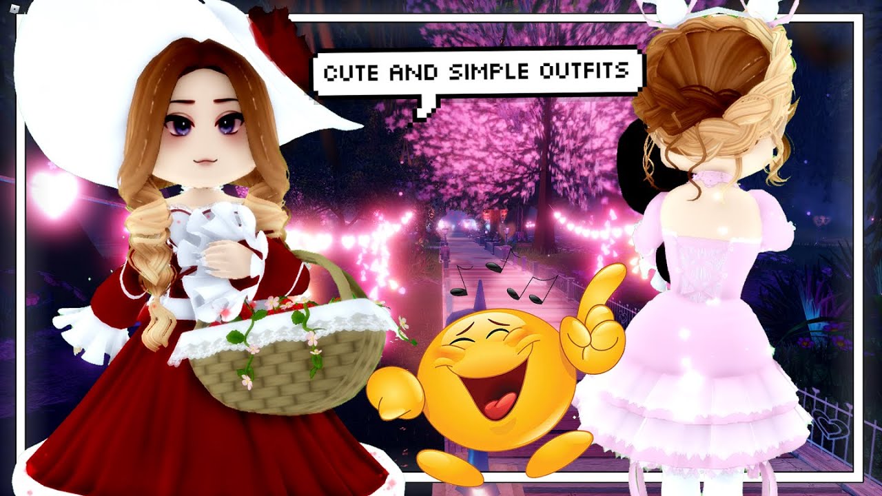 SIMPLE AND CUTE OUTFITS FOR SPRING OR EASTER 🐇🌺 | Royale High - YouTube