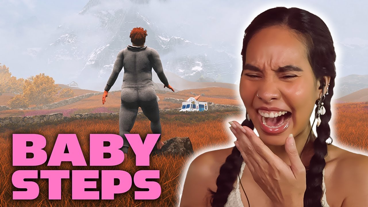 This Game Is HILARIOUS | Baby Steps Demo Playthrough - YouTube