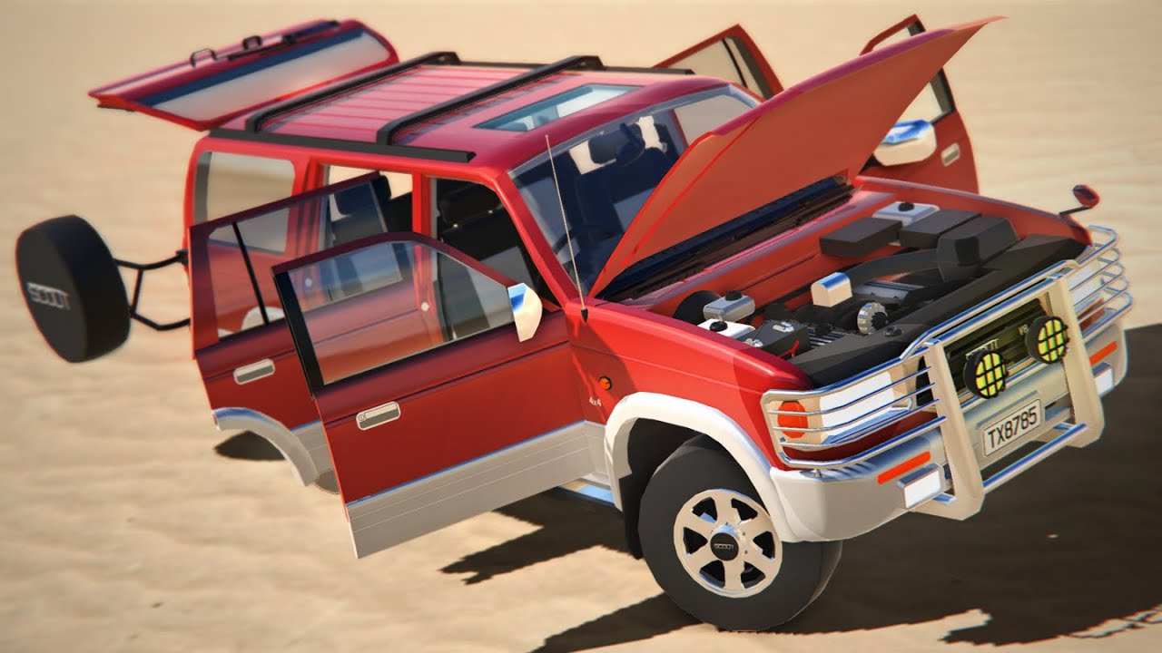 Realistic Engine Behavior Demonstration SimplePlanes - YouTube