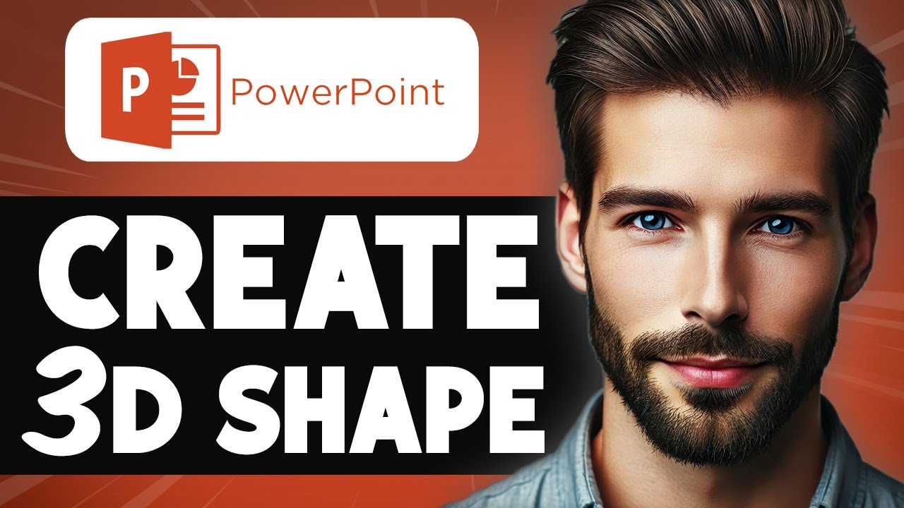 How To Create 3D Shape / Object In PowerPoint (2024) Easy Tutorial ...