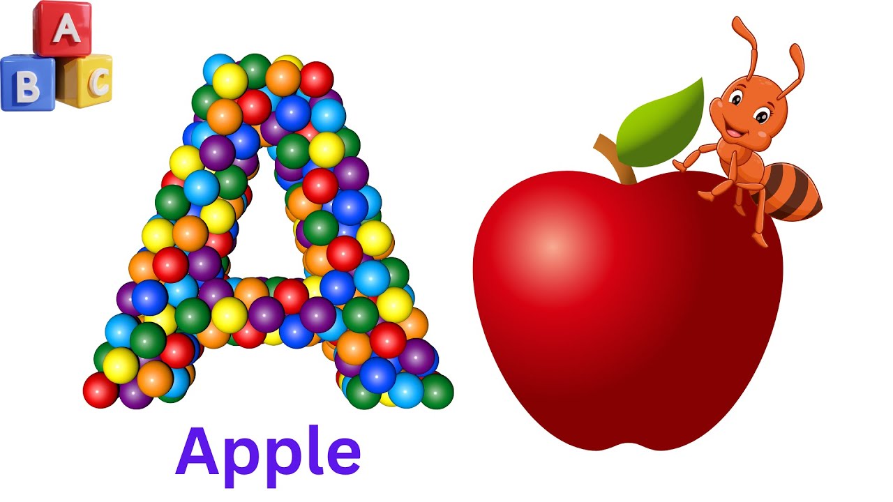 ABC Song l Learn uppercase and lowercase letters of the alphabet song ...