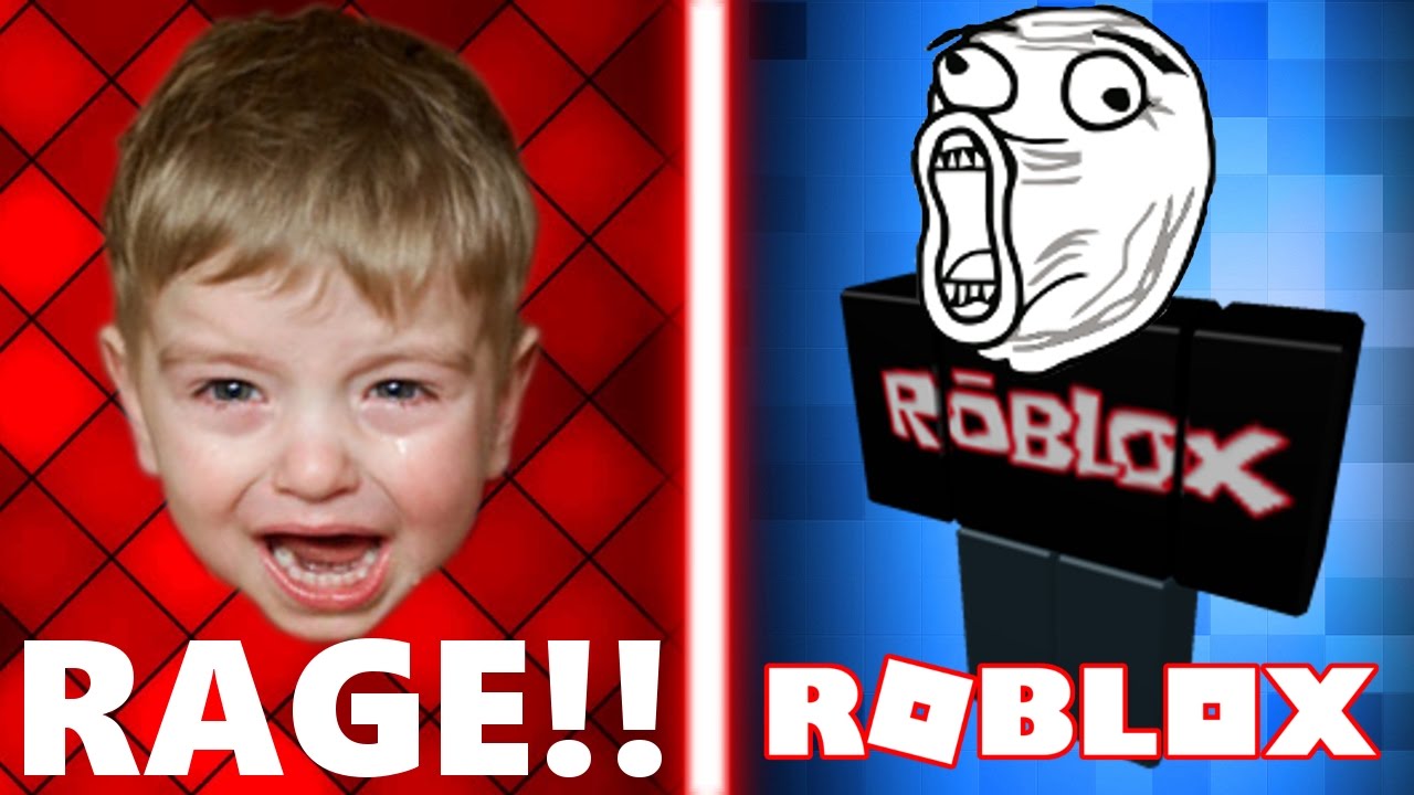 ROBLOX MAKES LITTLE KID RAGE - YouTube