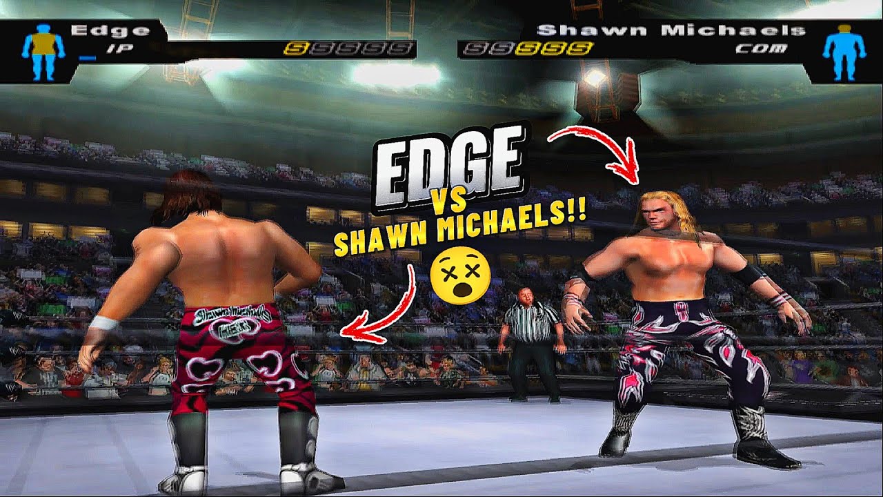 EDGE KARMA😈| RETURN ICONIC KICK😵| SHAWN MICHAELS🤕| 4K 30fps | Smackdown ...