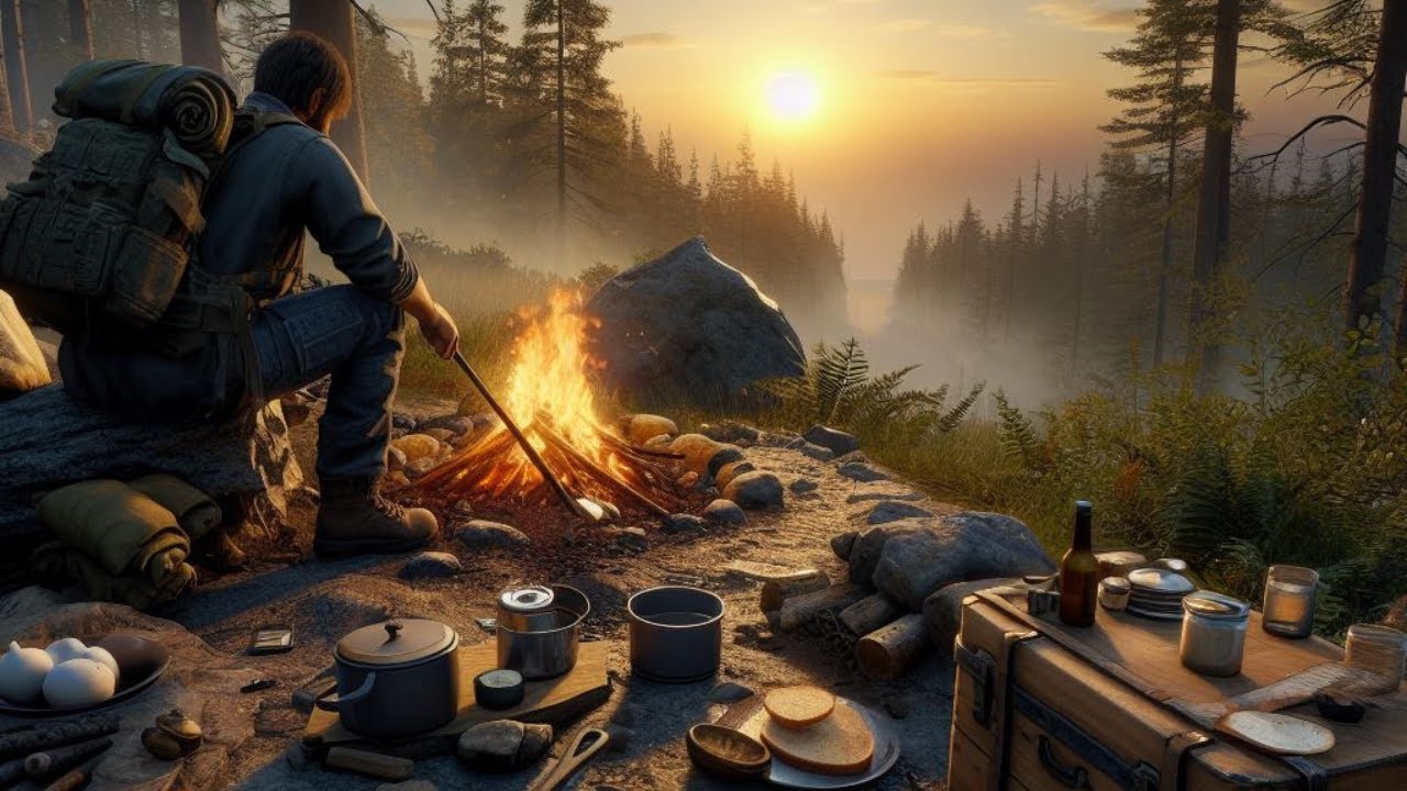 20 Minutes of DayZ Cooking ASMR - YouTube