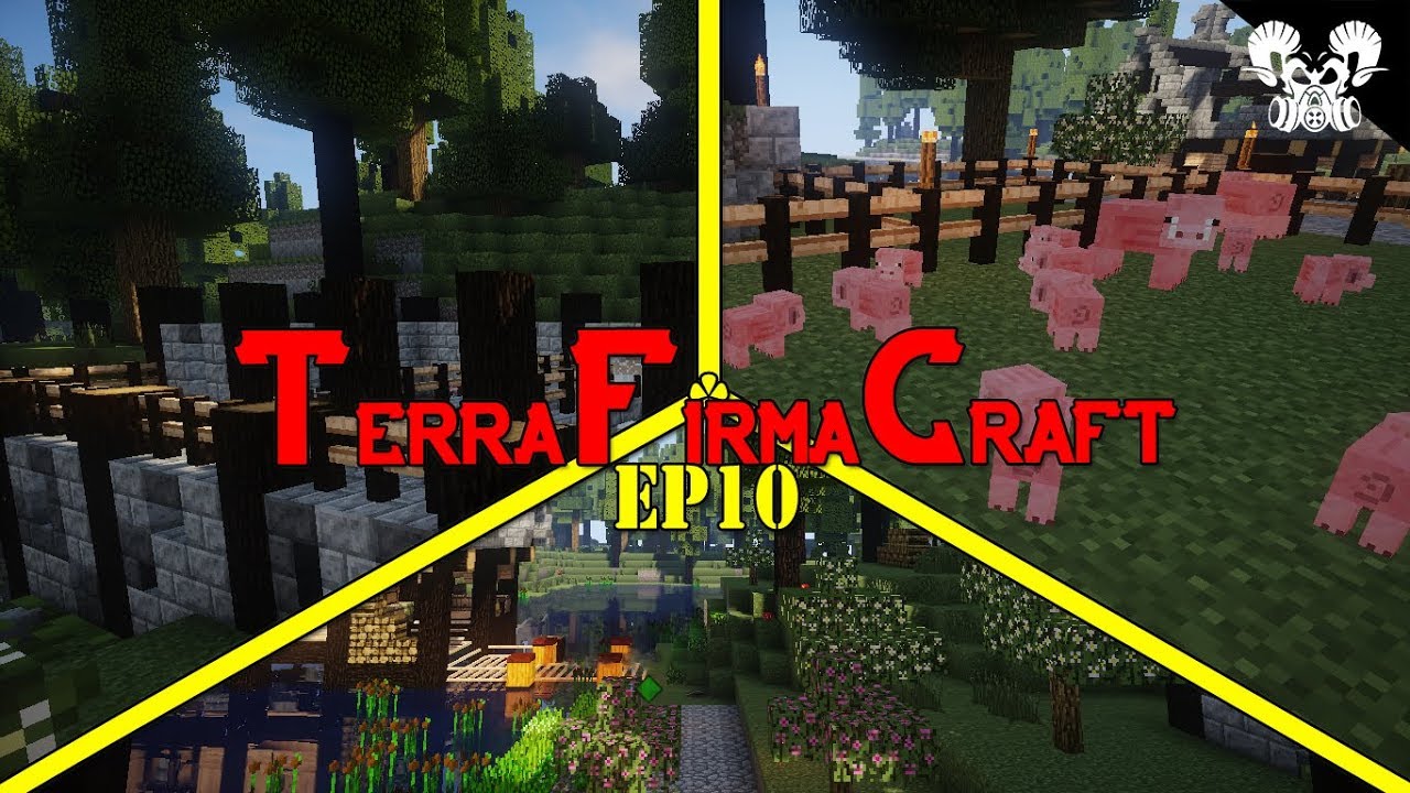 Minecraft: TerraFirmaCraft - 1 Martie, Purcelusi si Hambar EP:10 - YouTube
