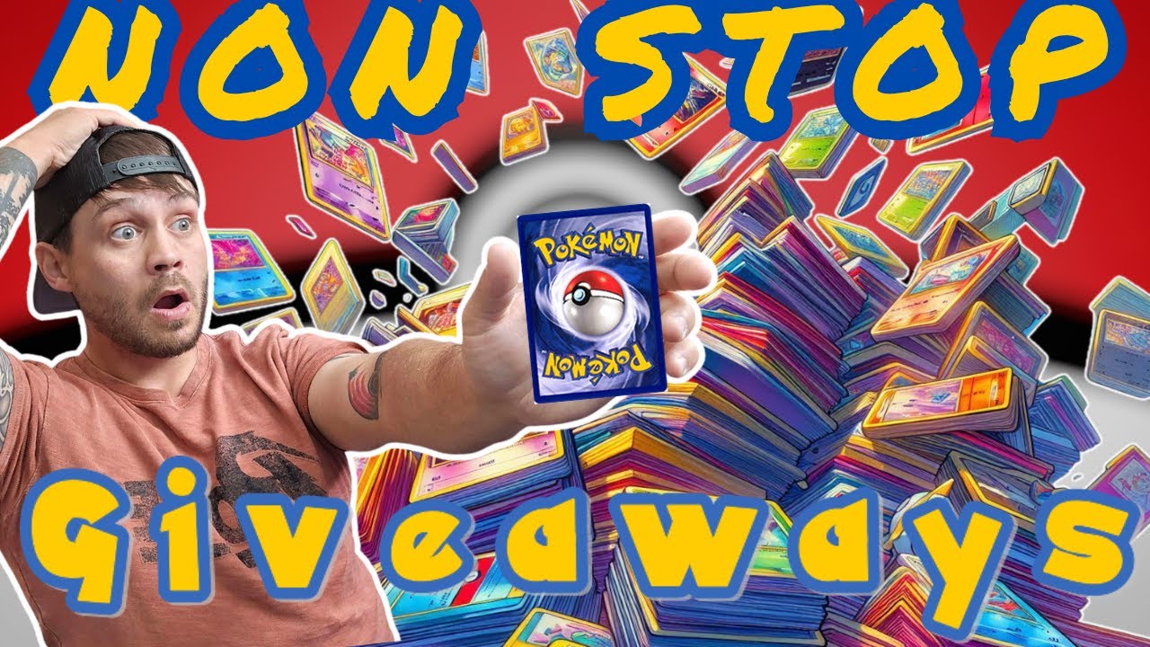 Giving away Free Pokemon Cards! - YouTube