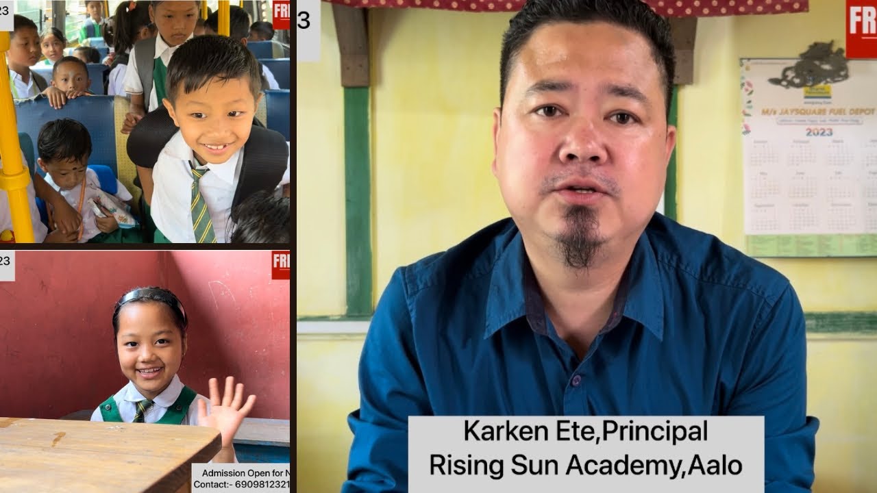 Why Confuse? Choose RISING SUN ACADEMY||FREEDOM NEWS Arunachal - YouTube