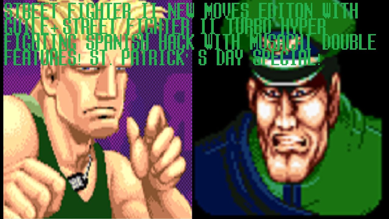 SF2 New Moves Edition Guile+Street Fighter II Turbo Hyper Fighting ...