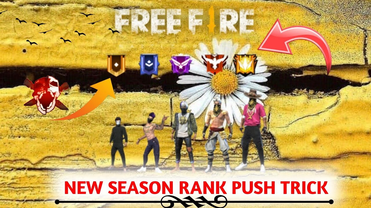 free fire rank push trick ?best hidden place in free fire gold to ...