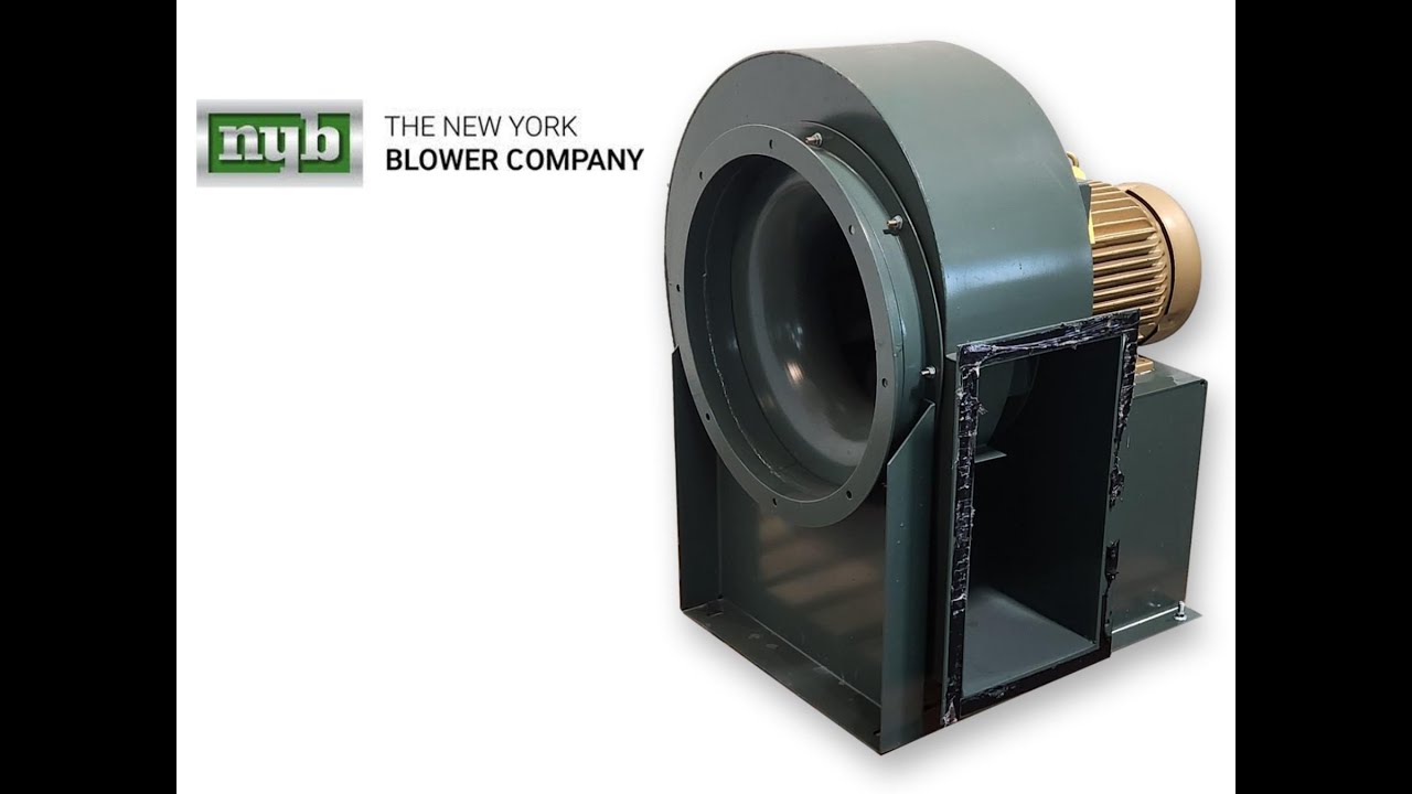 Unused 3,500 CFM @ 8"SP New York Blower Fan Size 16 ACF AcoustaFoil 7 ...