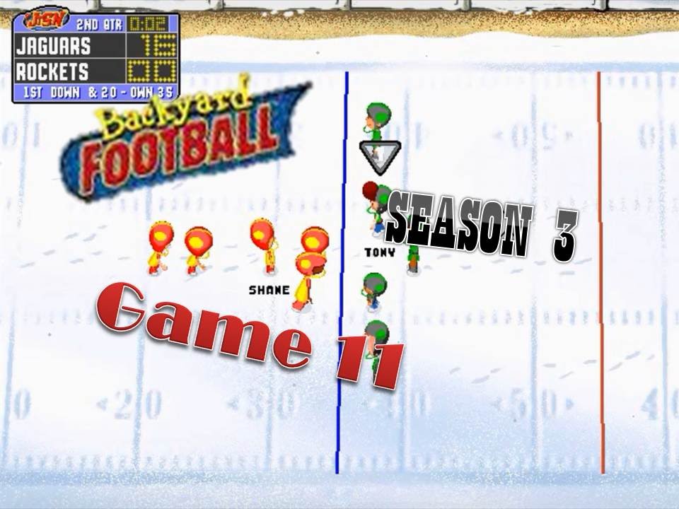 Backyard Football 1999 (PC) (SEASON 3) Game 11: A Pair of 3's - YouTube