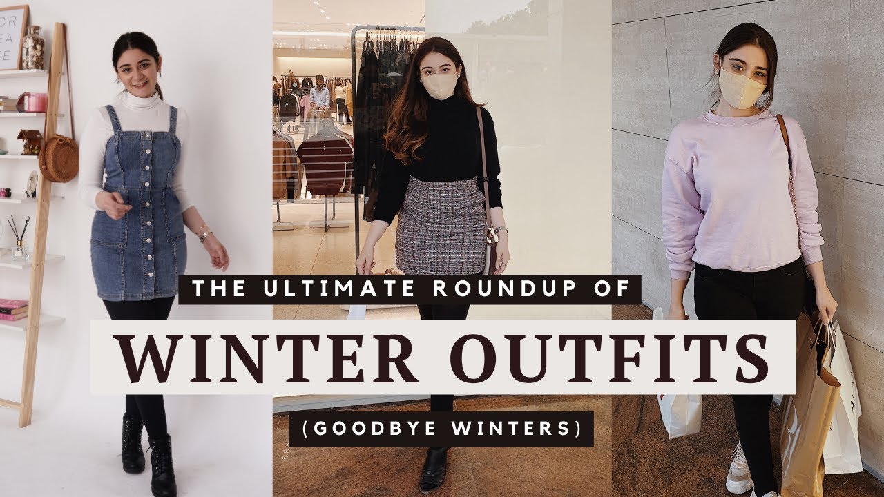 WINTER OUTFITS ROUNDUP 🥶 ️ | Casual & Stylish Winter Fashion Lookbook ...