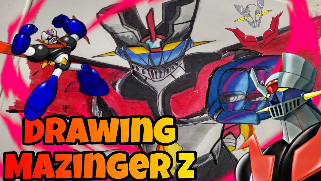Drawing Mazinger Z - YouTube