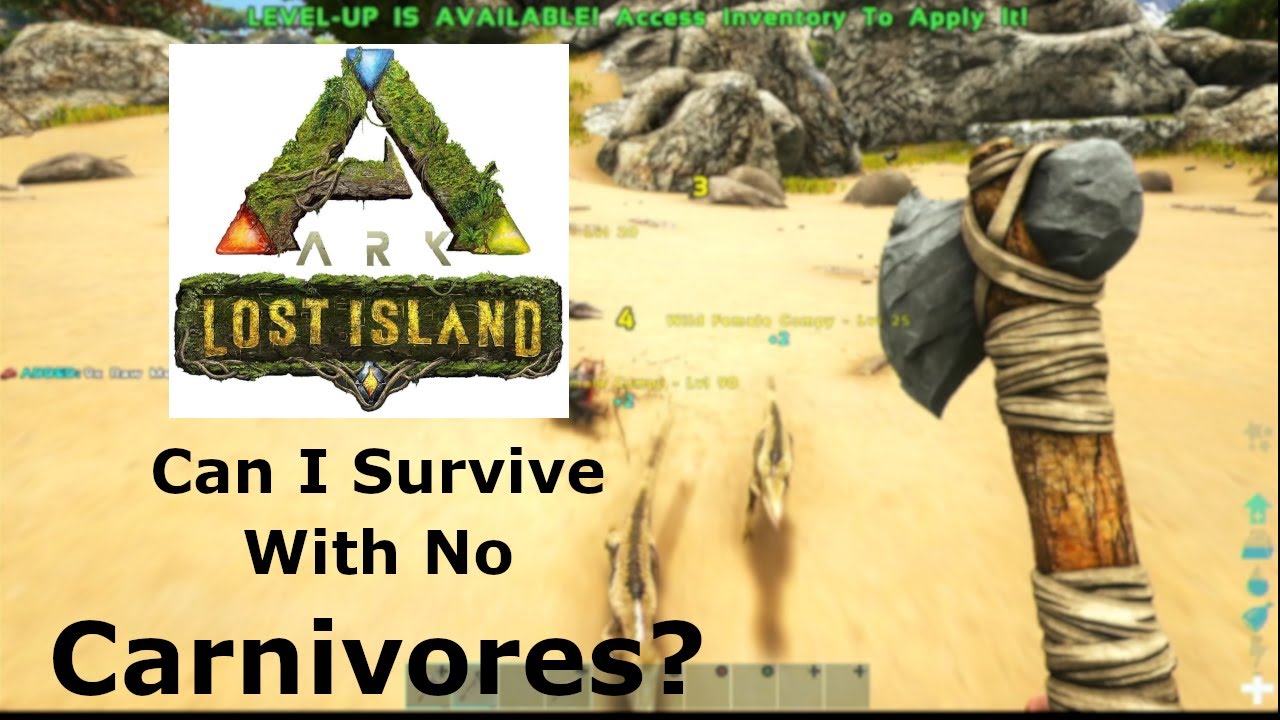 Ark Survival Evolved - Lost Island - No Carnivores - YouTube