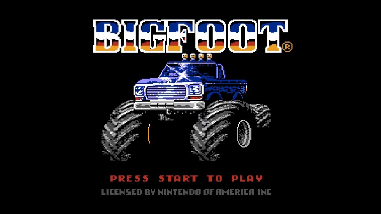 Bigfoot - NES 8-bit Old Game - YouTube