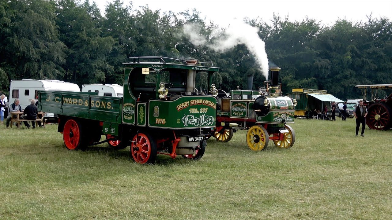 Duncombe Park Steam Rally Helmsley 4 finale 4K - YouTube
