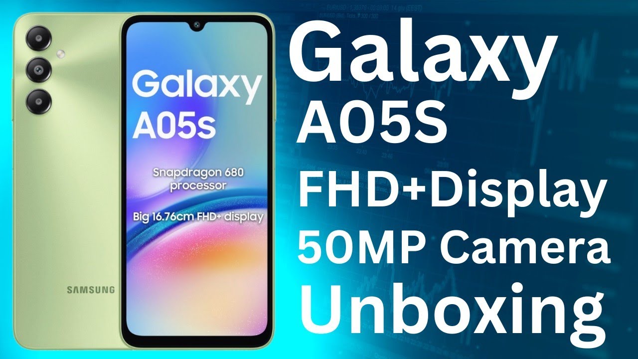 Samsung A05s Unboxing & First Impression & Look & Review Big FHD ...