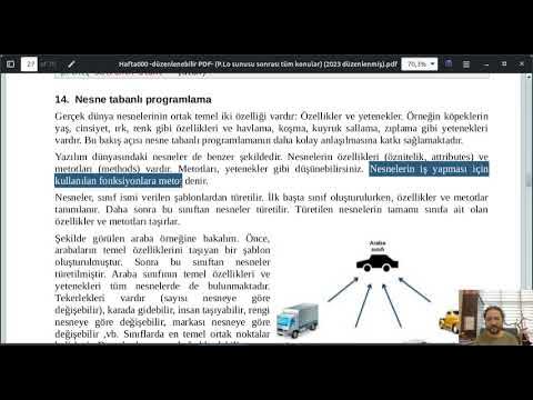 Python ile veri yapıları - Nesne Tabanlı Programlama - YouTube