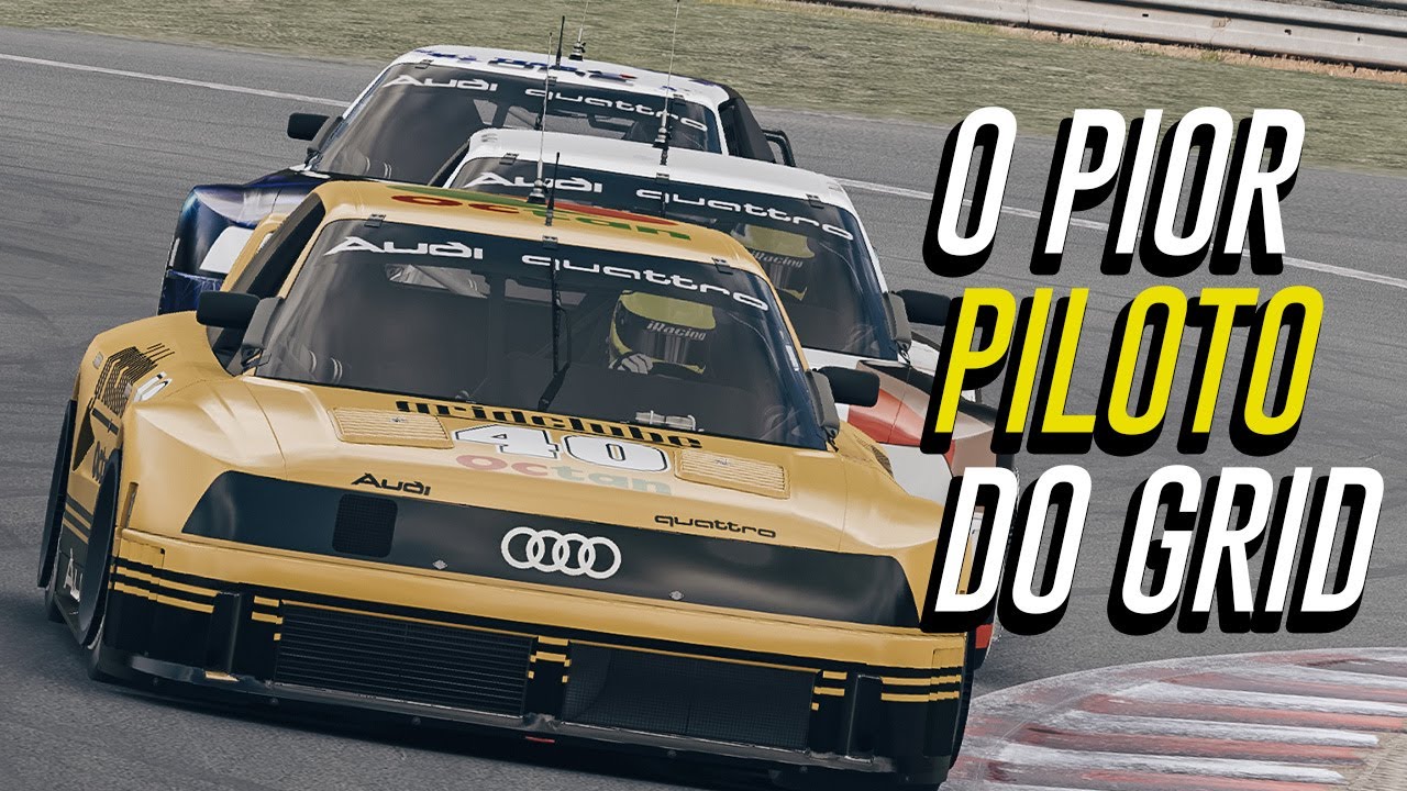 O pior piloto do grid! | iRacing : Audi 90 GTO @ Spa - YouTube