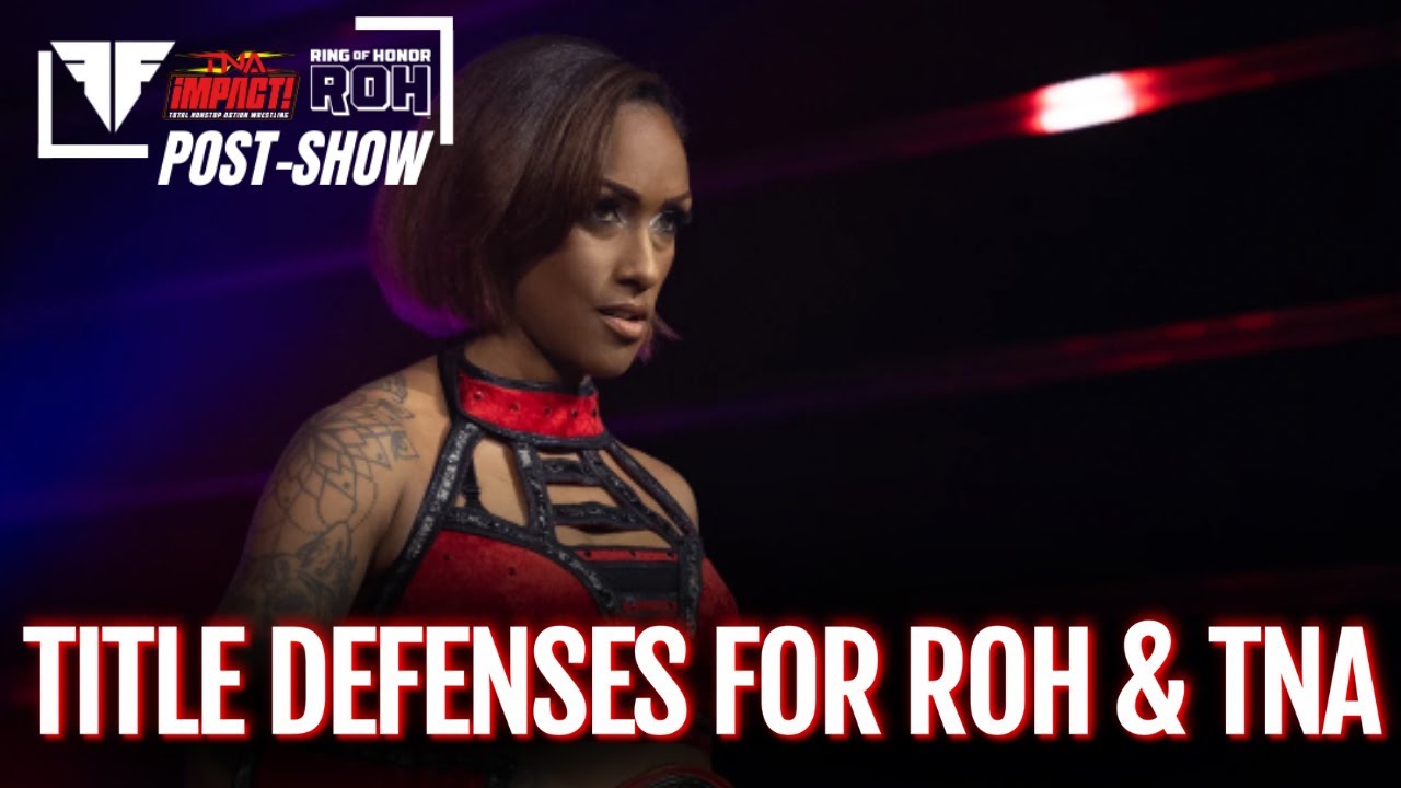 Red Velvet Defends; Eric Young SHOCKS Josh Alexander | ROH & TNA 1/30 ...