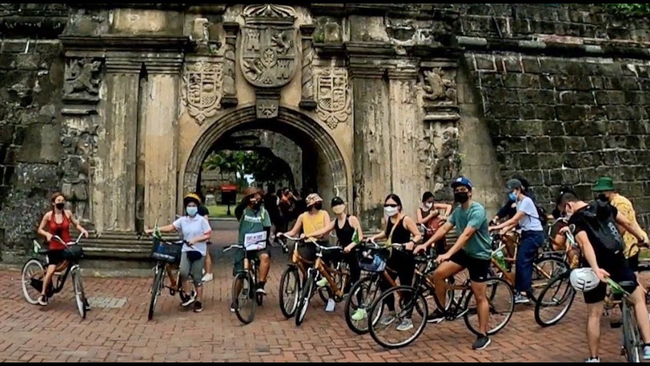 Bambike x Berocca - Intramuros Summer Eco Tour - YouTube