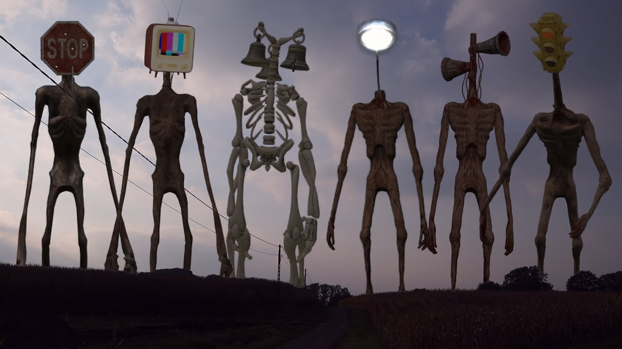 Siren Head VS Light Head VS TV Head VS Traffic Light Head VS Bell Head ...