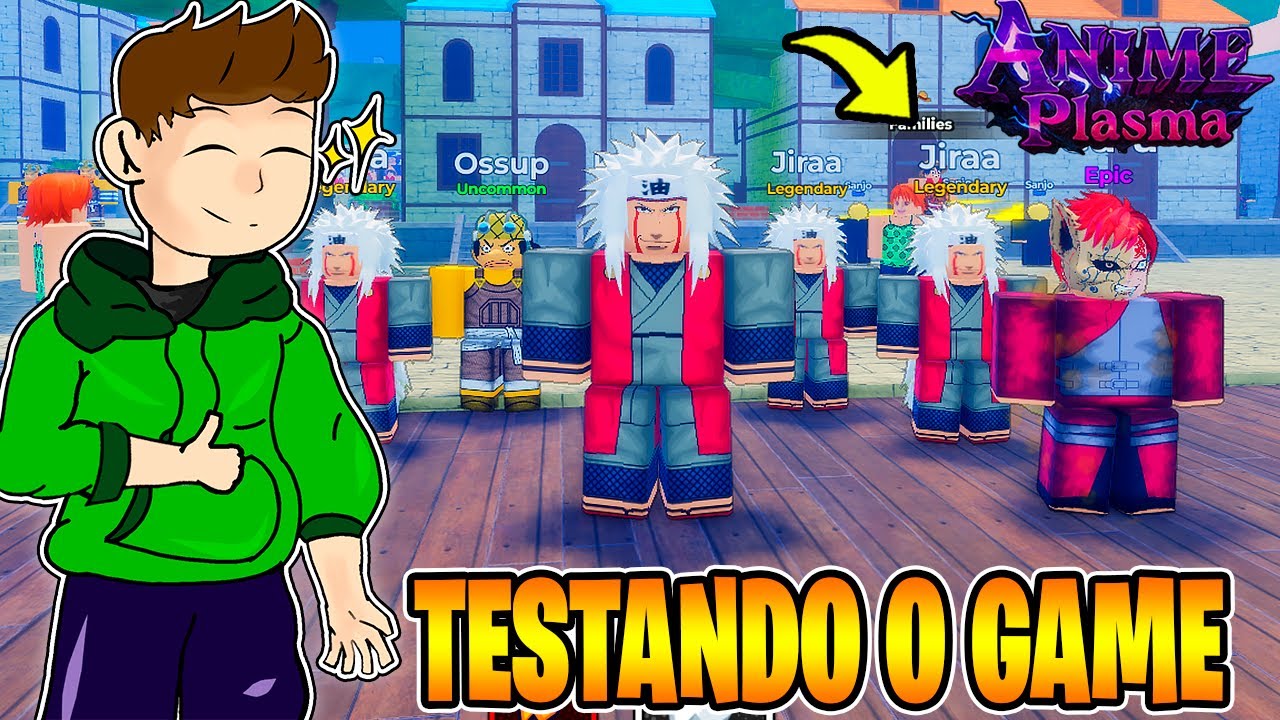 CORRE! TESTANDO A FASE BETA DO ANIME PLASMA! - YouTube