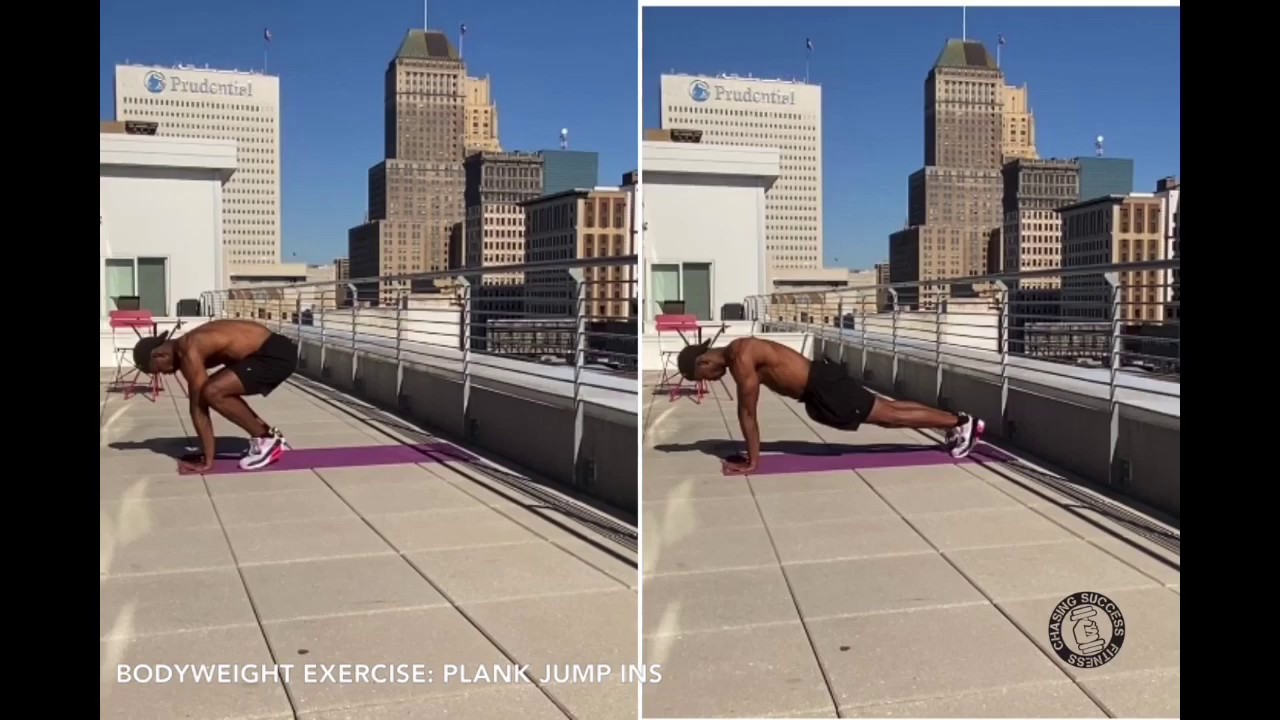 Plank Jump Ins - YouTube