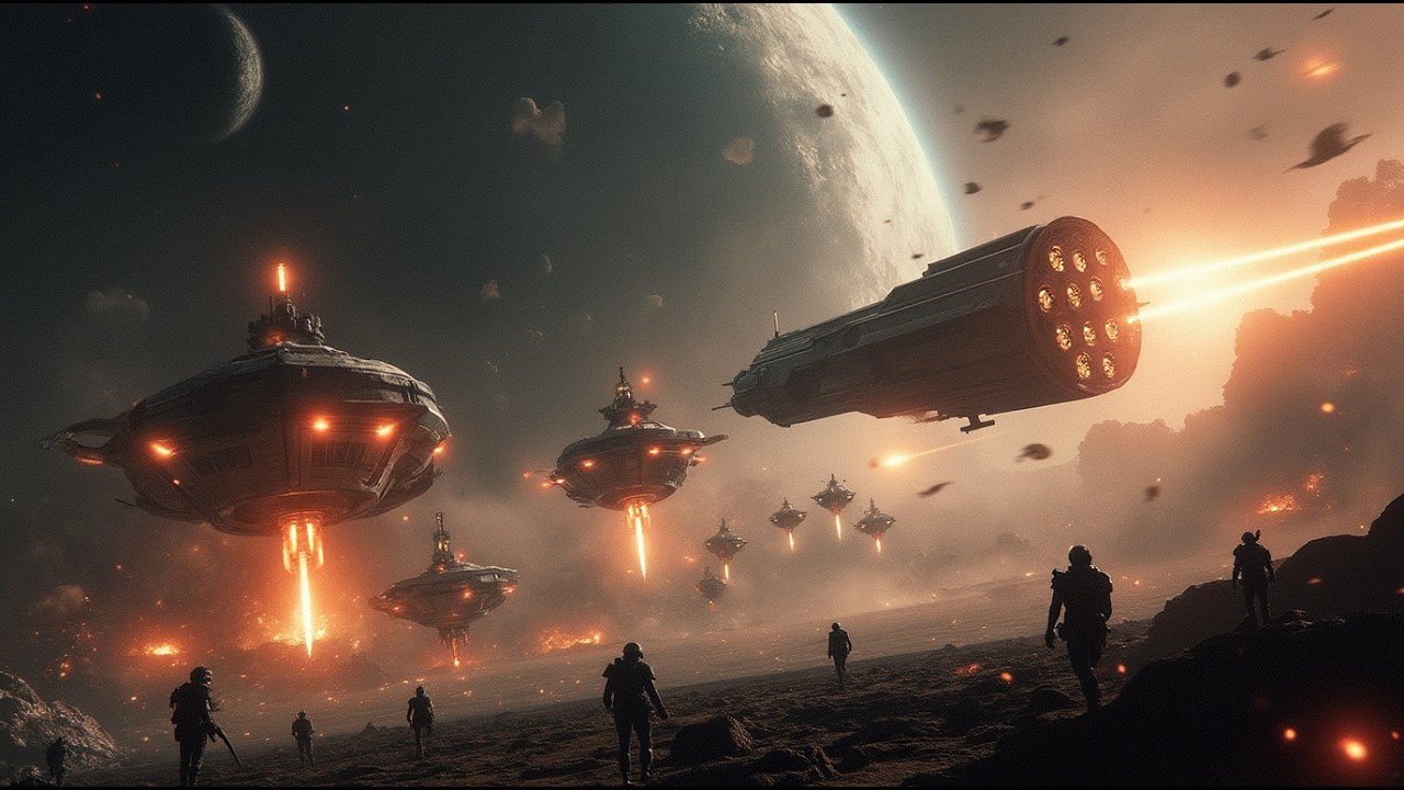 When Humanity Entered the Battlefield, the Galaxy Trembled in Fear ...