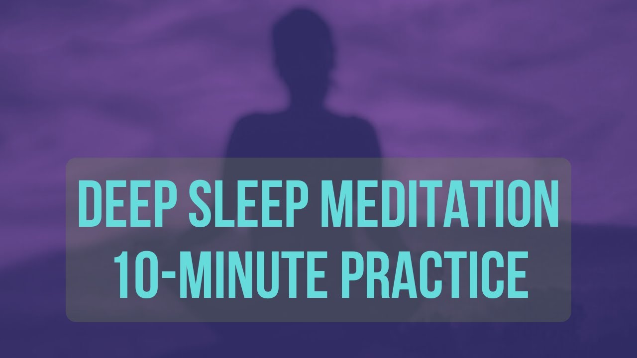 10-Minute Guided Sleep Meditation for Deep Sleep & Restful Night - YouTube