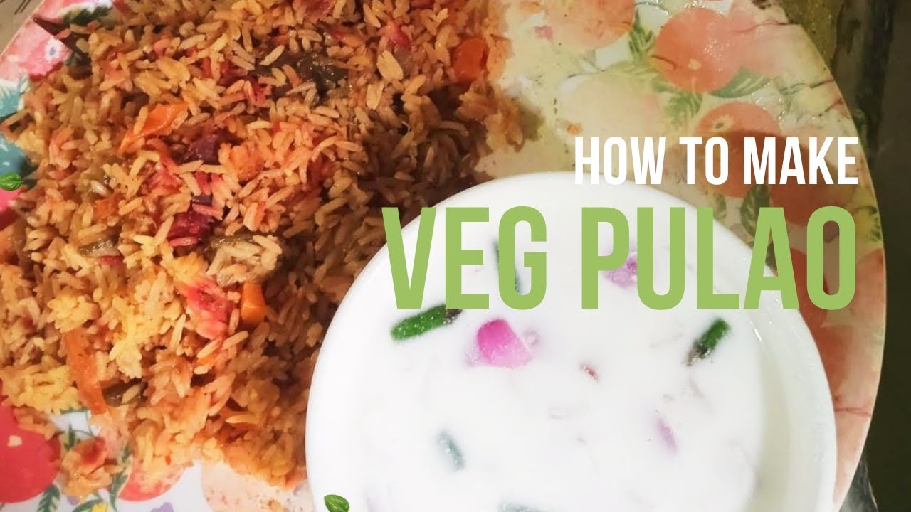 How to make veg pulao/ ସାଧା ପଲଉ/ tasty healthy vegetable pulao - YouTube