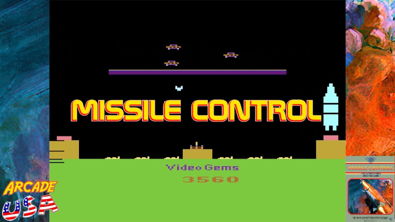 Missile Control! (Atari 2600) - YouTube