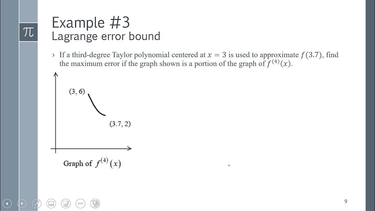 Error Bounds - Lagrange Remainder - YouTube