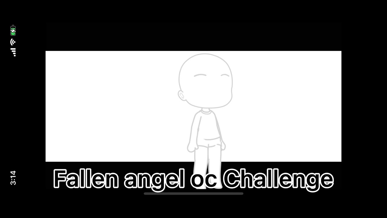 Fallen angel oc challenge - YouTube