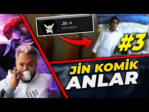 JİN KOMİK ANLAR | GAMEPLAY VS MONTAGE  | Mobile Legends
