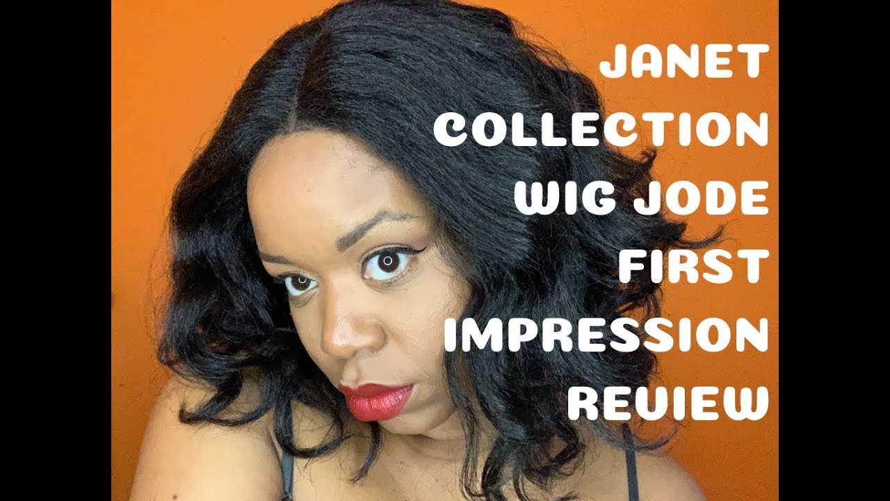 FIRST IMPRESSION REVIEW OF JANET COLLECTION NATURAL ME WIG JODE - YouTube