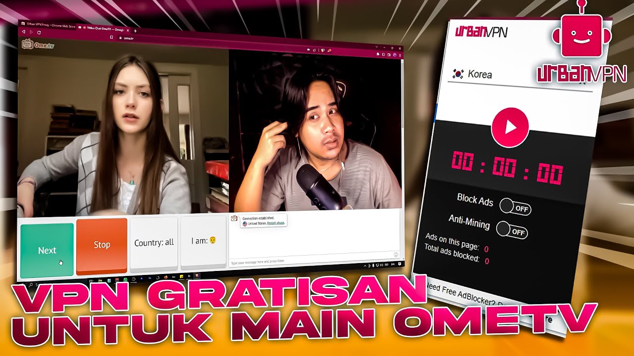VPN GRATIS UNTUK BERMAIN OME TV SERVER LUAR NEGERI - URBAN VPN SERVER INTERNASIONAL - KOREA ...