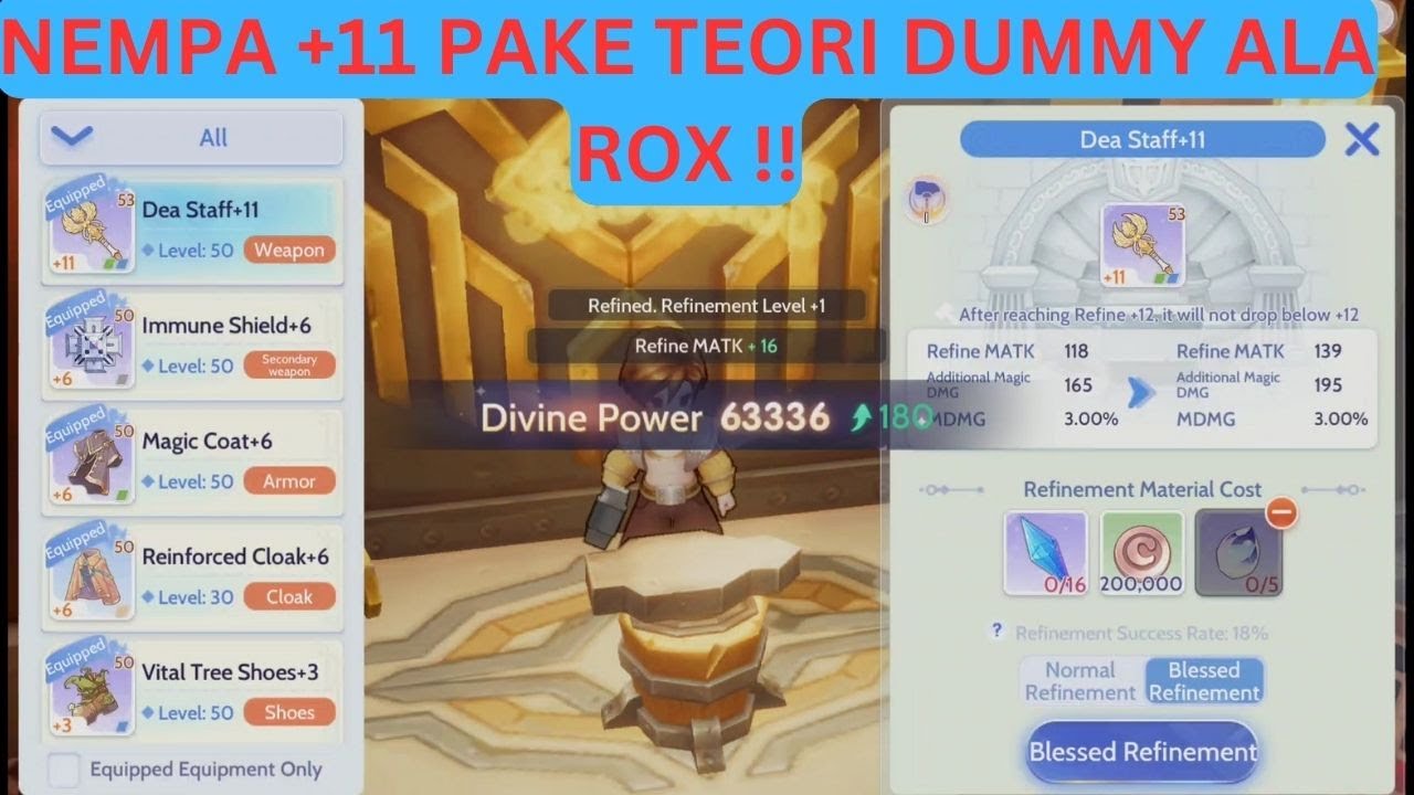 KETAGIHAN REFINE DI RO ORIGIN !!! - YouTube