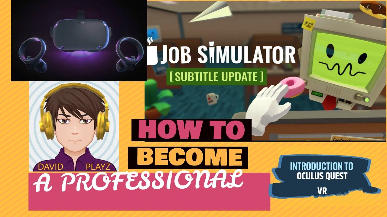 VR Oculus Quest Job Simulator - YouTube