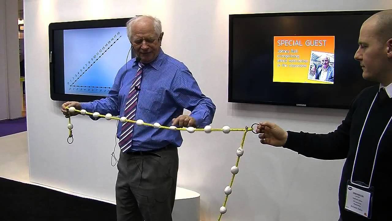 Johnny Ball - An aptitude for maths (Stone @ Bett 2013) - YouTube