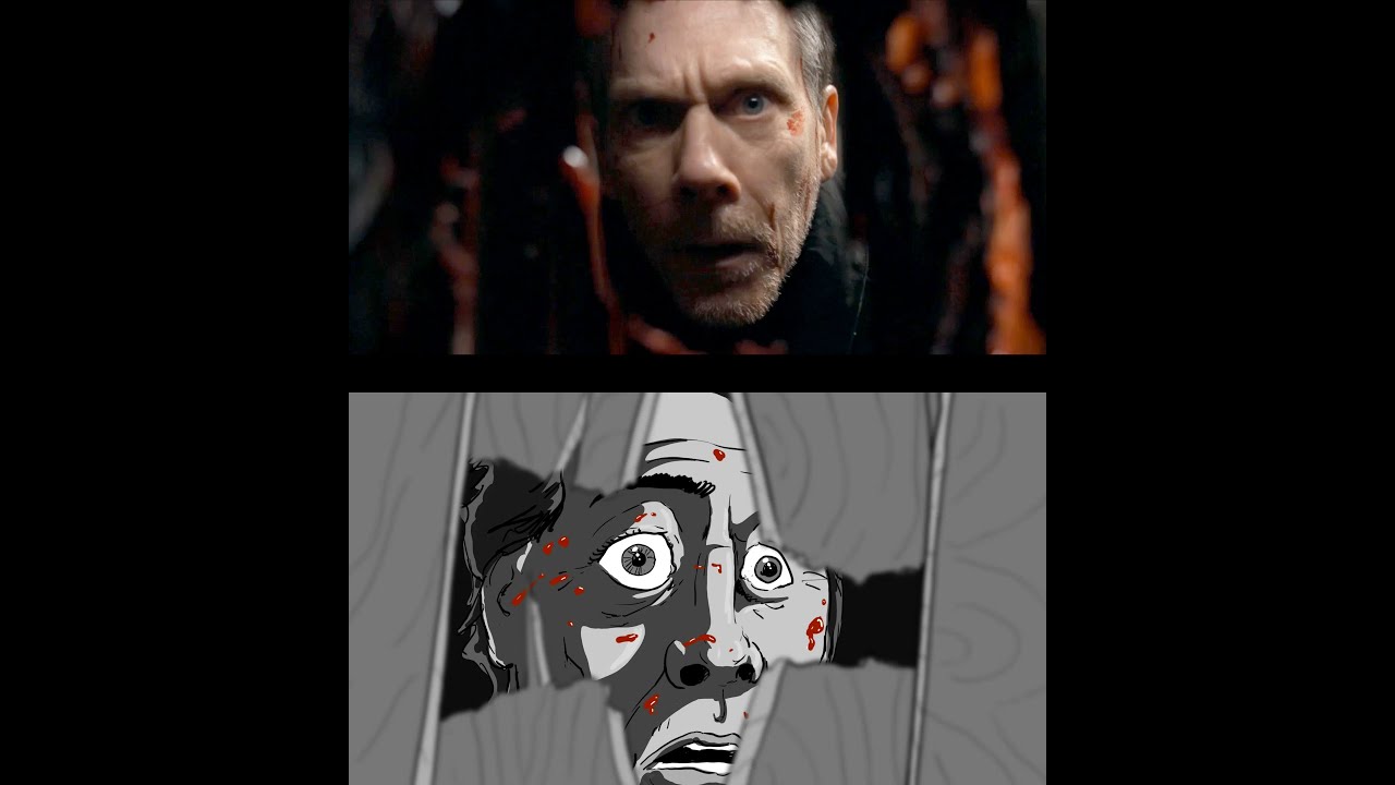 Storyboard Comparison - The Bondsman Kevin Bacon demon hunter - YouTube